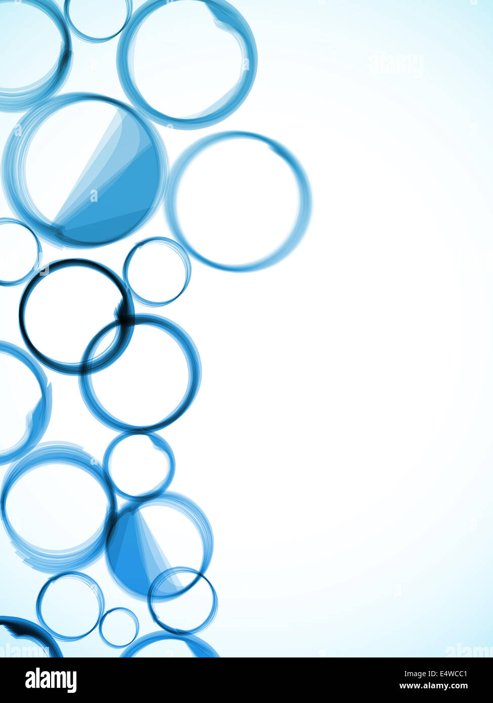 Abstract background circles design Cut Out Stock Images & Pictures - Alamy