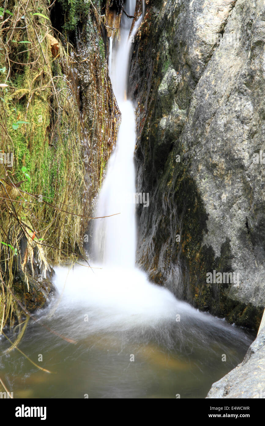 Water flow in Thai waterfall Stock Photo - Alamy
