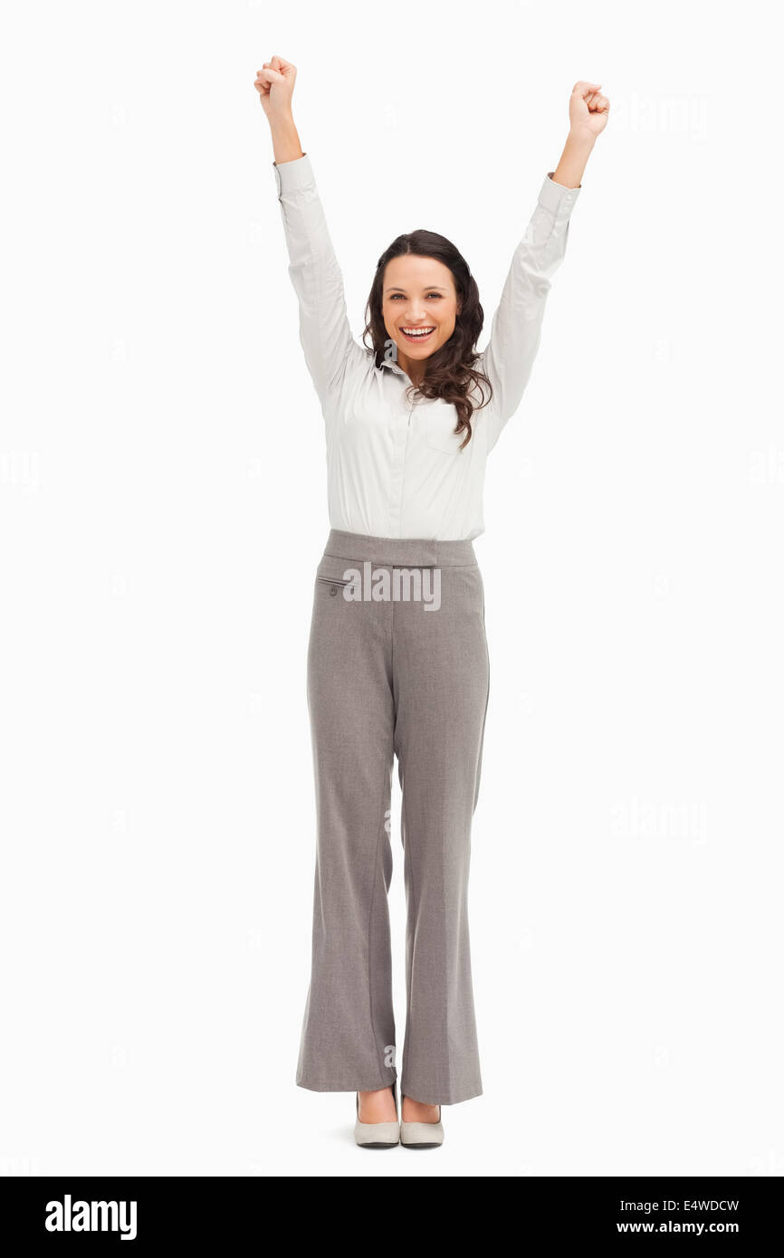 Cheerful and employee hi-res stock photography and images - Alamy