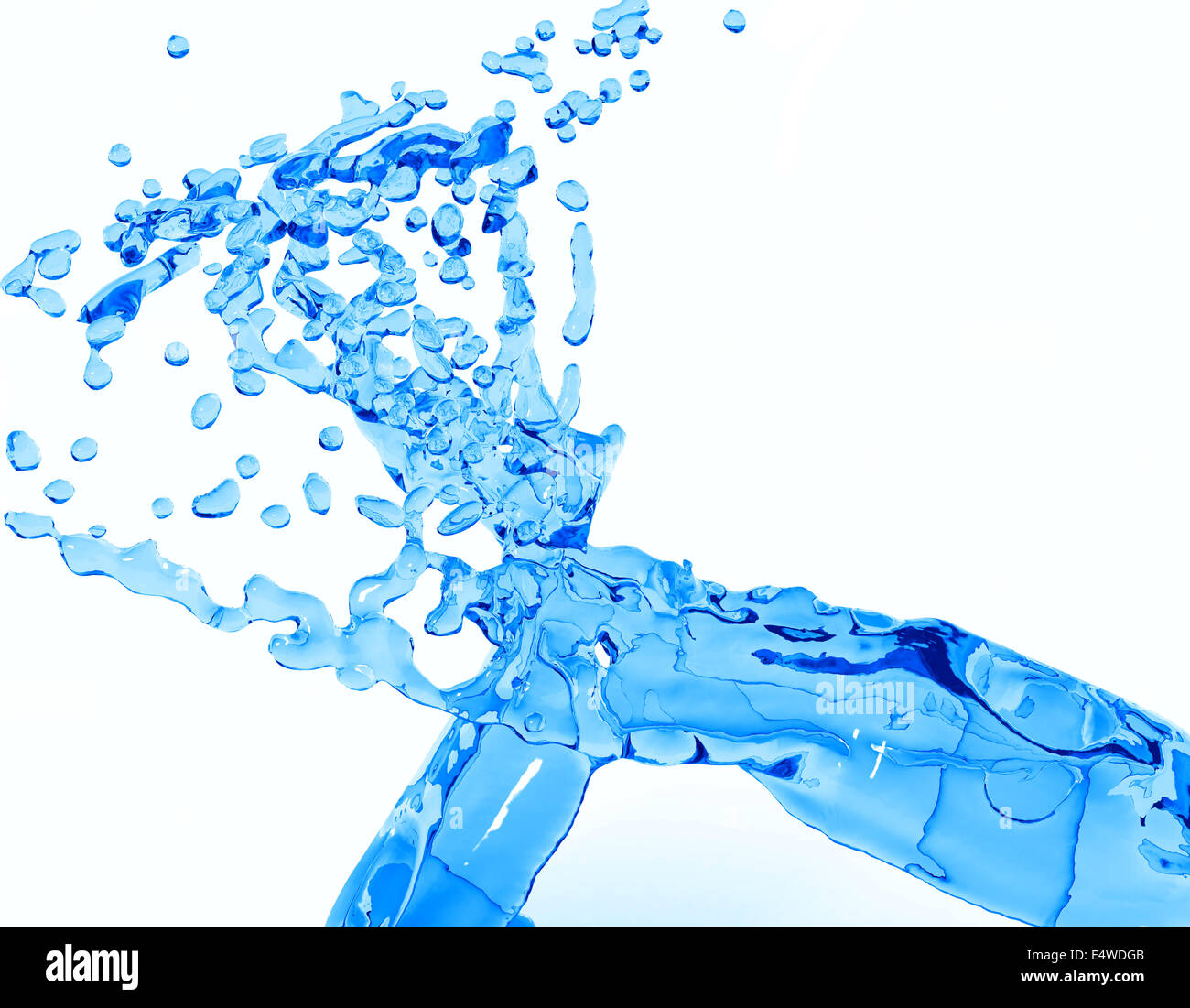 Fresh water drops Stock Photo - Alamy