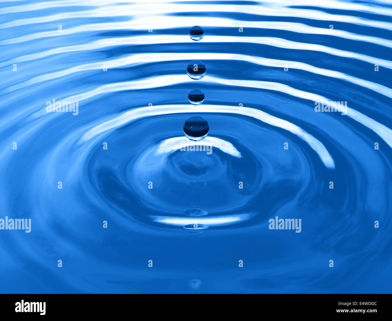 Fresh water drops Stock Photo - Alamy