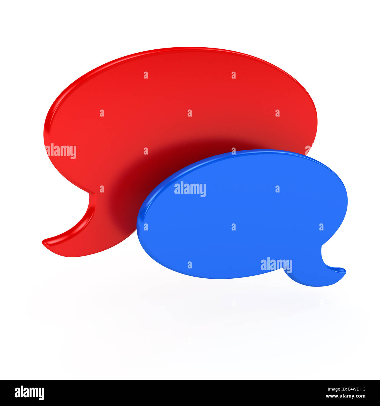 White chat bubble icon three Cut Out Stock Images & Pictures - Alamy