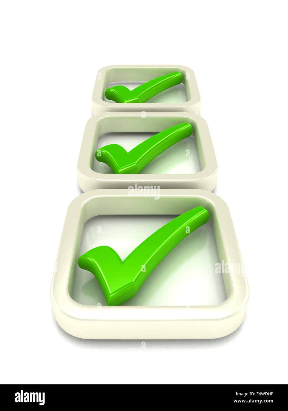 Check list Symbol over white Stock Photo - Alamy