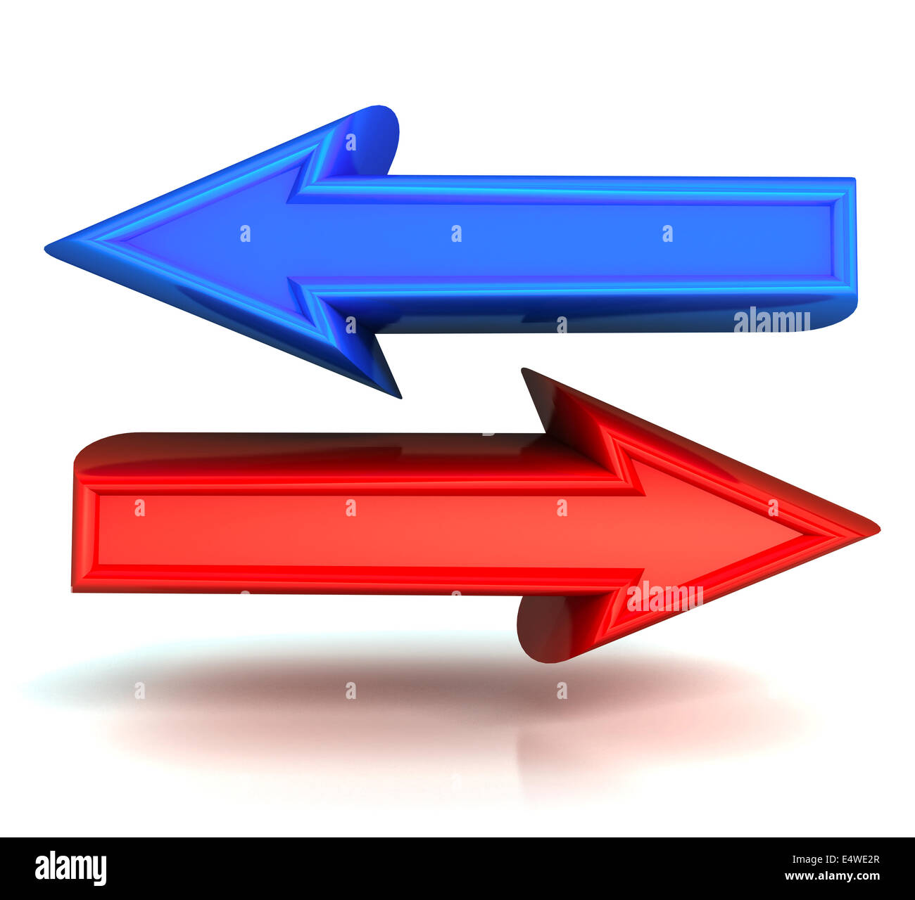 Business opposition competition concept Cut Out Stock Images & Pictures ...