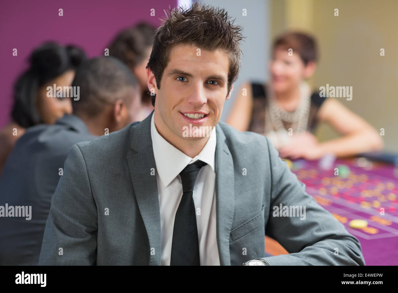 Man Roulette Table High Resolution Stock Photography and Images - Alamy