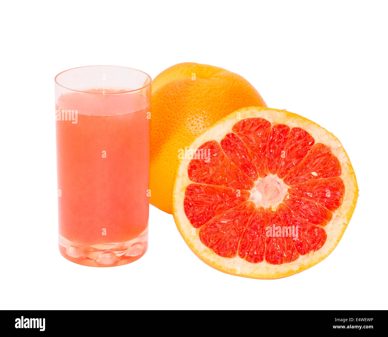 Orange freshness grapefruit with juice Stock Photo - Alamy