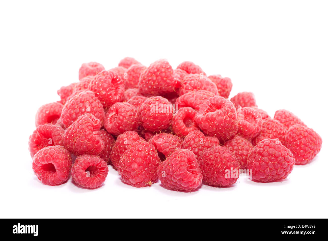 Healthy pink raspberry Stock Photo - Alamy
