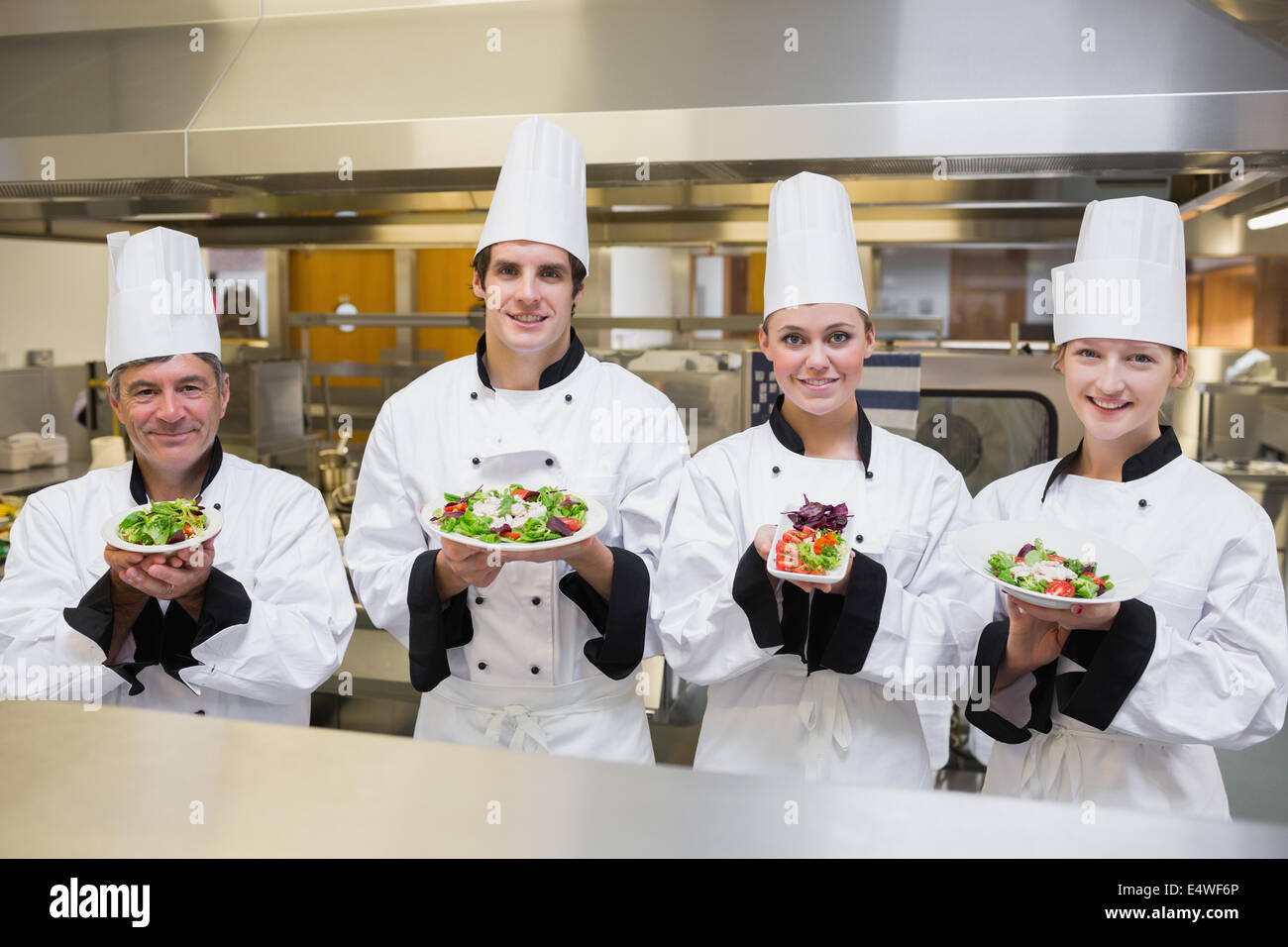 Chefs presenting food hi-res stock photography and images - Alamy