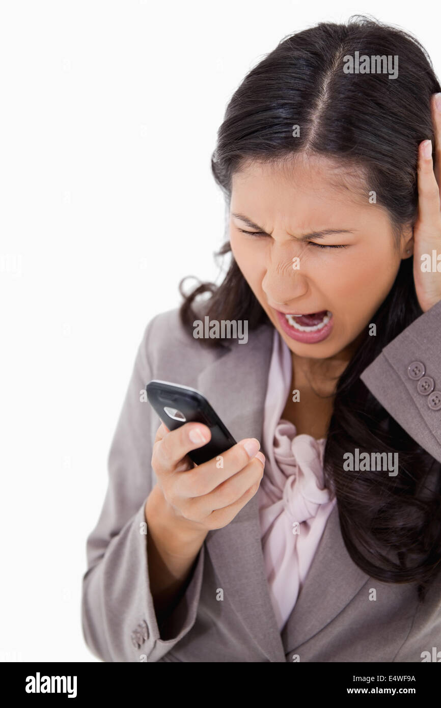 Cell yelling hi-res stock photography and images - Alamy