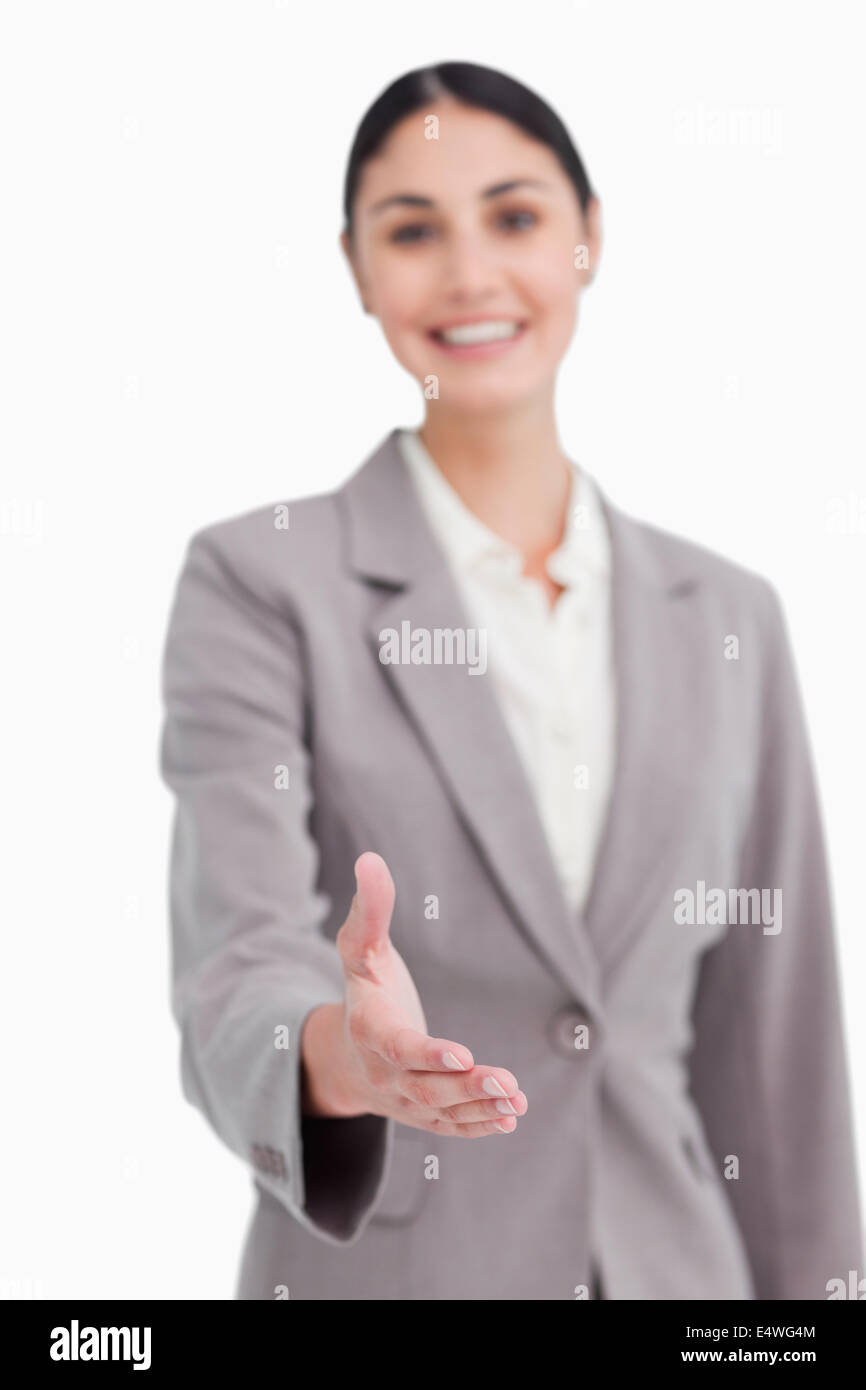 Hand offered hi-res stock photography and images - Alamy