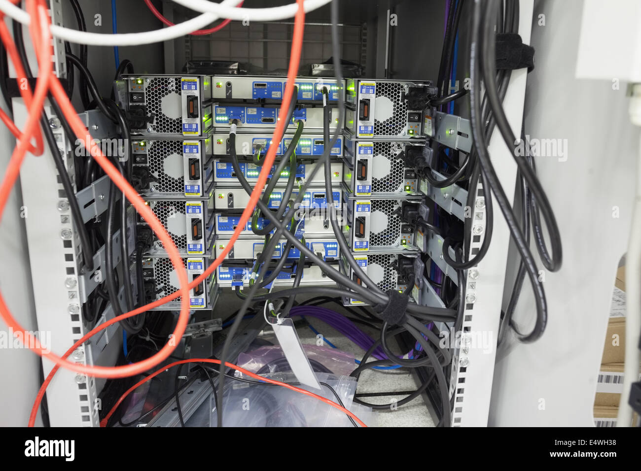 Interior of server Stock Photo - Alamy