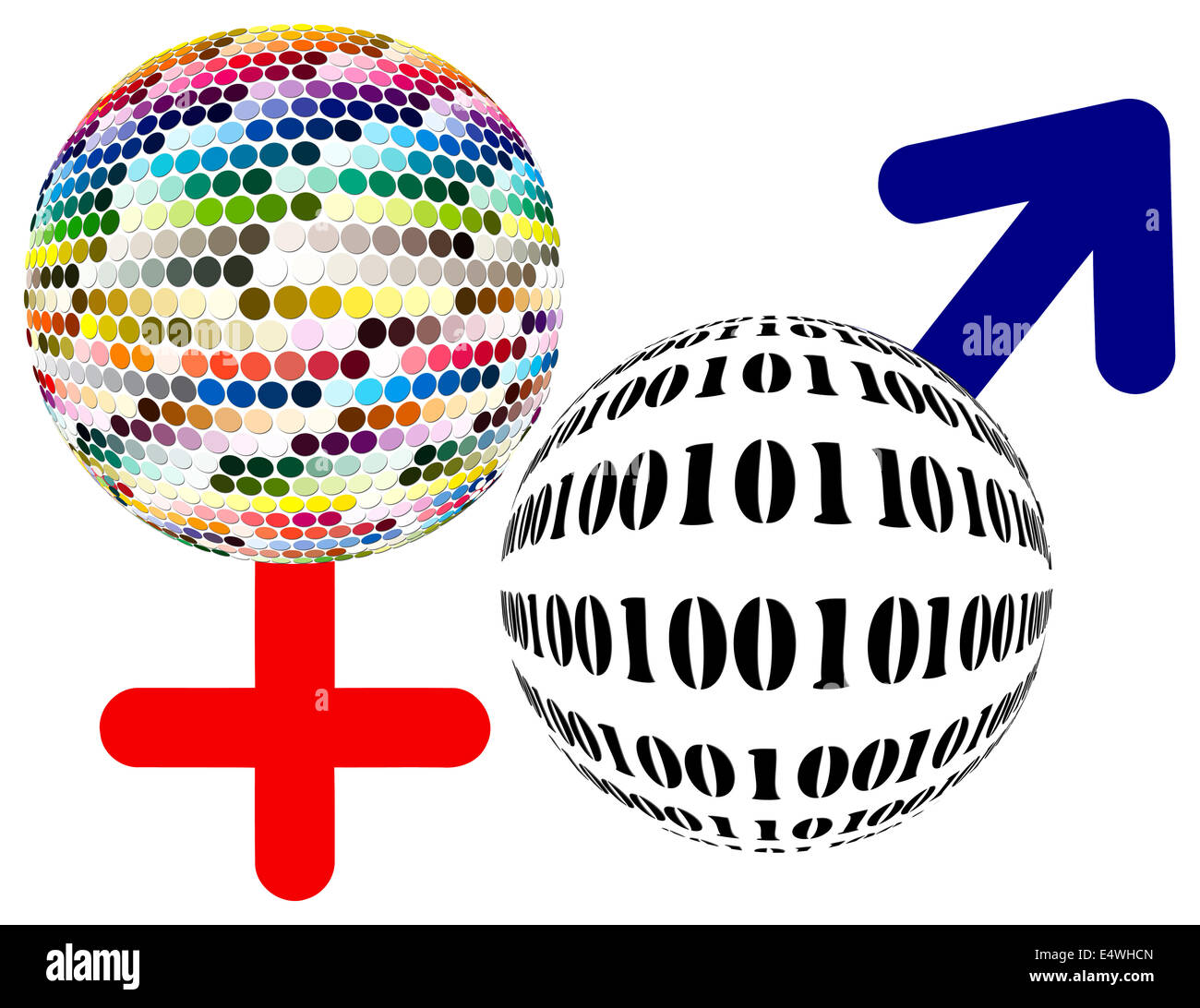 Creativity and Rationality Stock Photo - Alamy