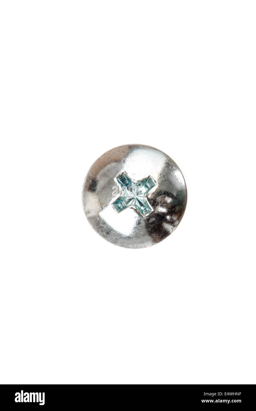 Top of screw Stock Photo - Alamy