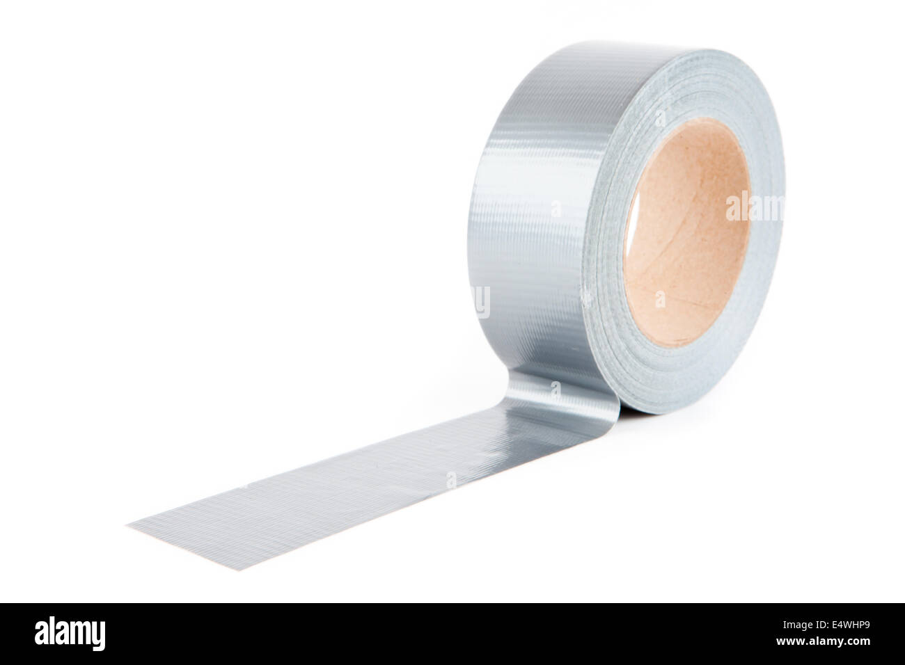 Roll of silver tape Stock Photo - Alamy