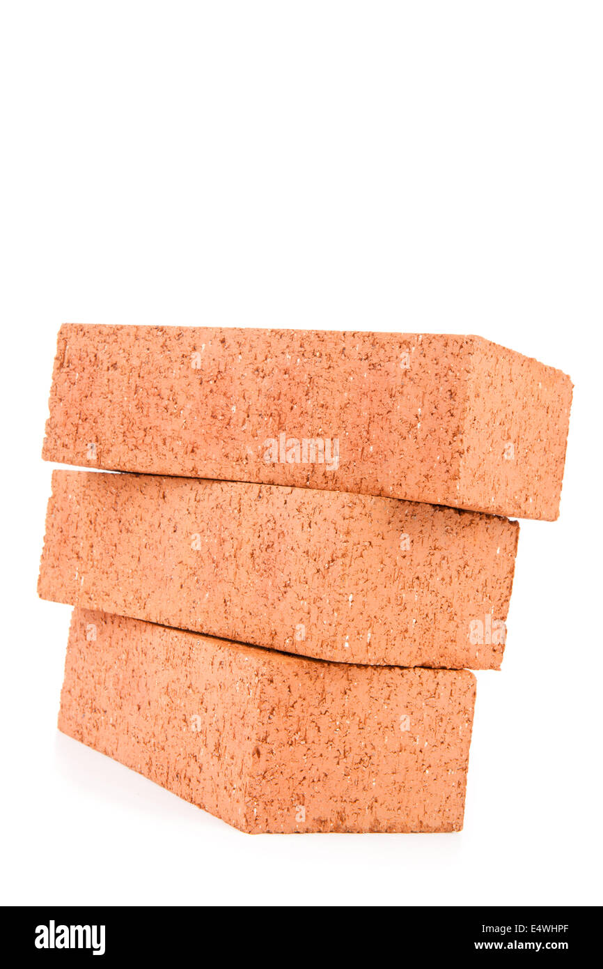 Stack of bricks falling down Stock Photo - Alamy