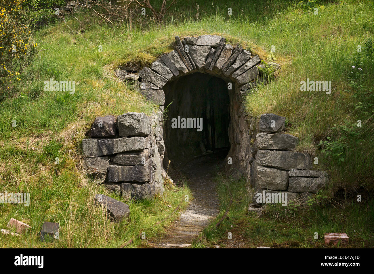 Underground Mine Entrance