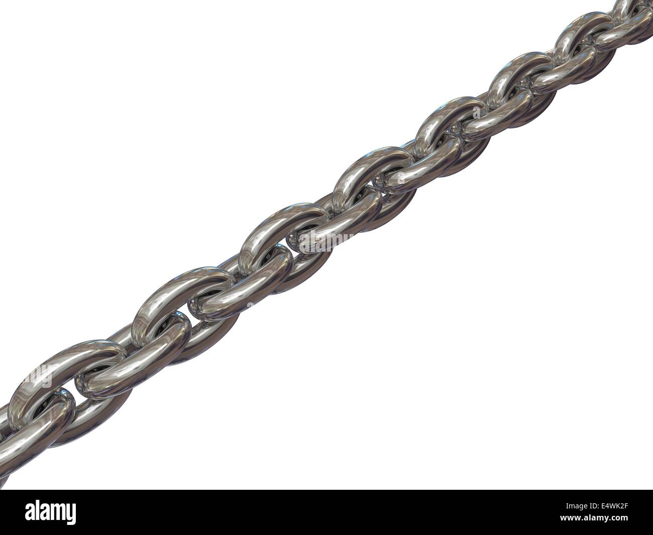 Illustration steel chain over hi-res stock photography and images - Alamy