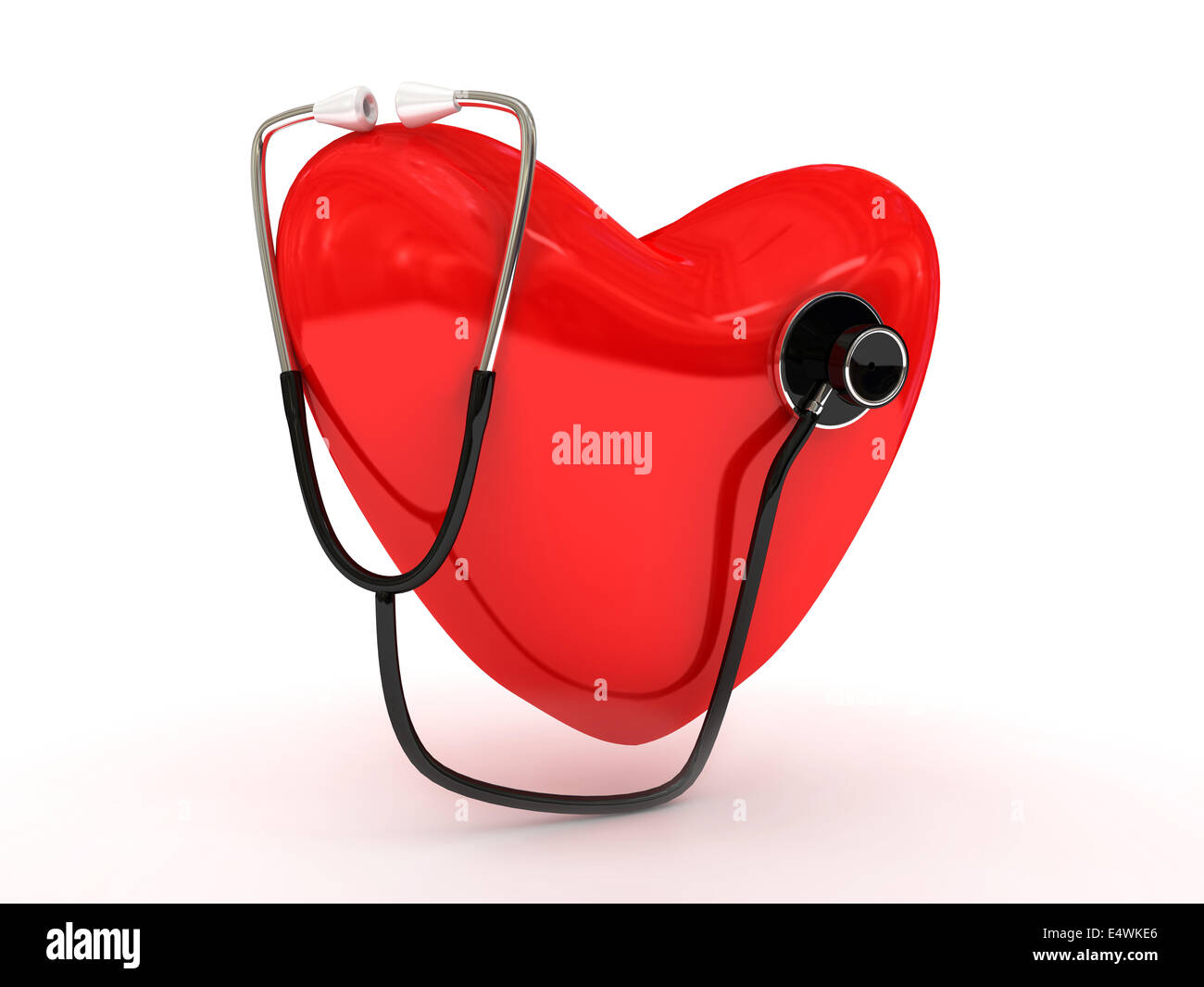 Heart stethoscope icon over hi-res stock photography and images - Alamy