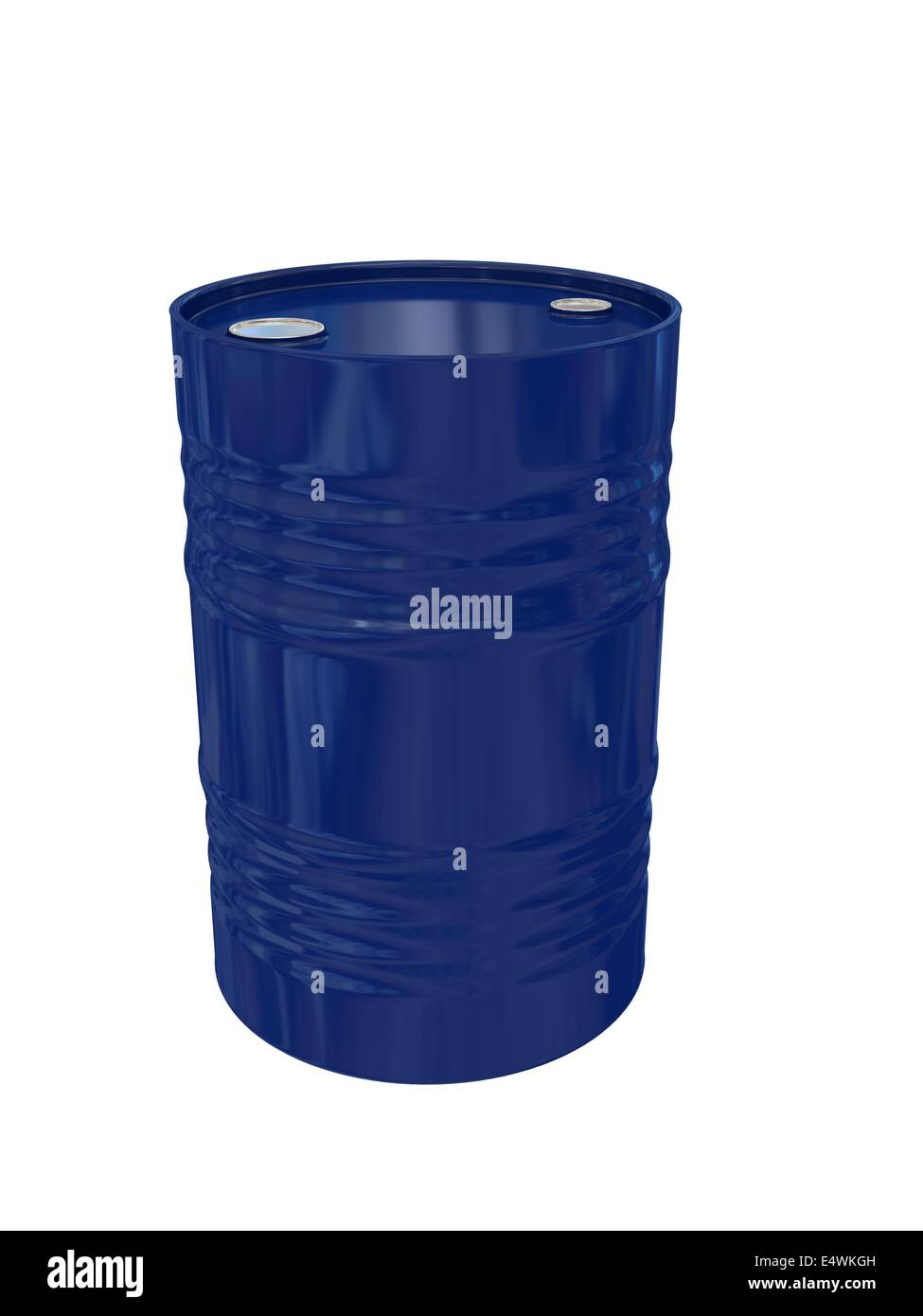 Fuel drum over white background Stock Photo - Alamy