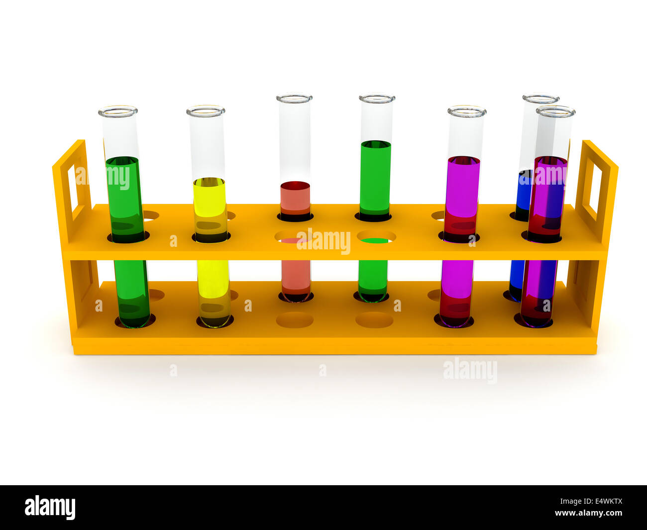 Icon test tubes research Cut Out Stock Images & Pictures - Alamy