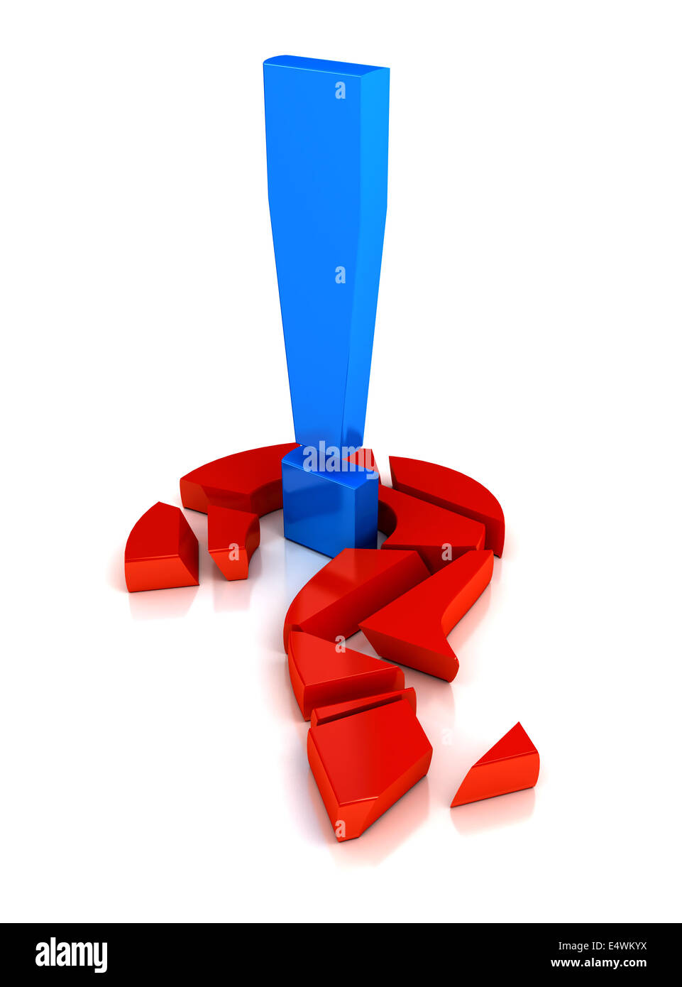 Question symbol over white background Stock Photo - Alamy