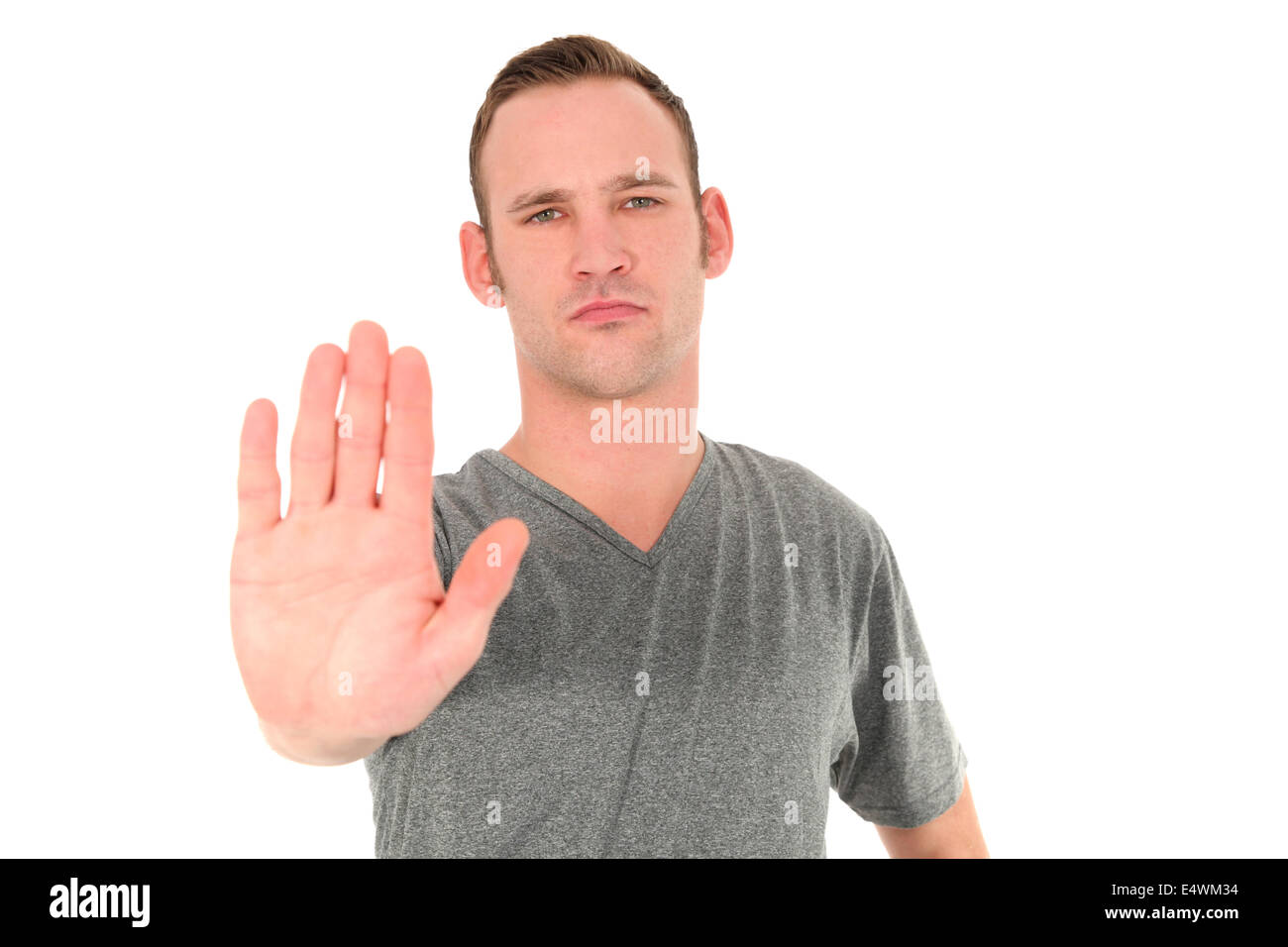 Stop go man hi-res stock photography and images - Alamy