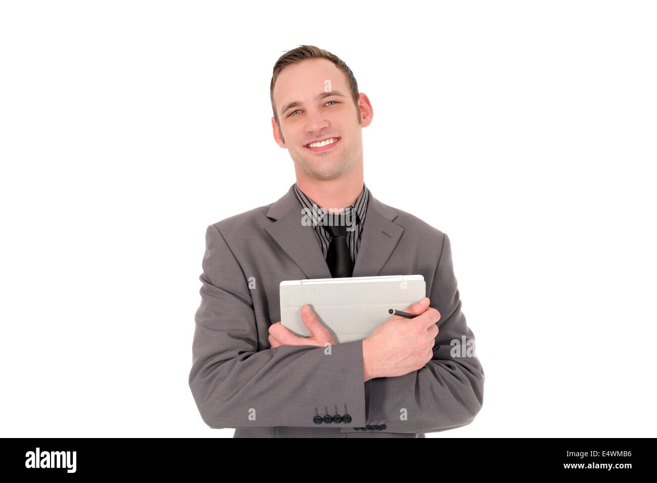 Friendly businessman hi-res stock photography and images - Alamy
