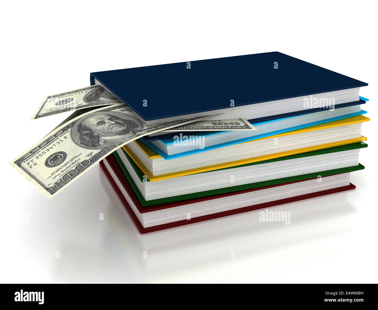Stack multi color books hi-res stock photography and images - Alamy