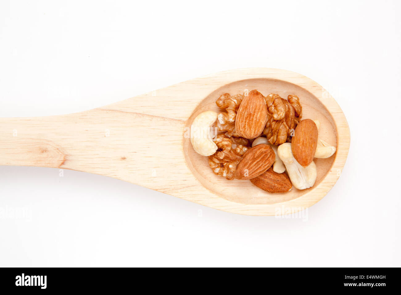 Spoon almonds Cut Out Stock Images & Pictures - Alamy