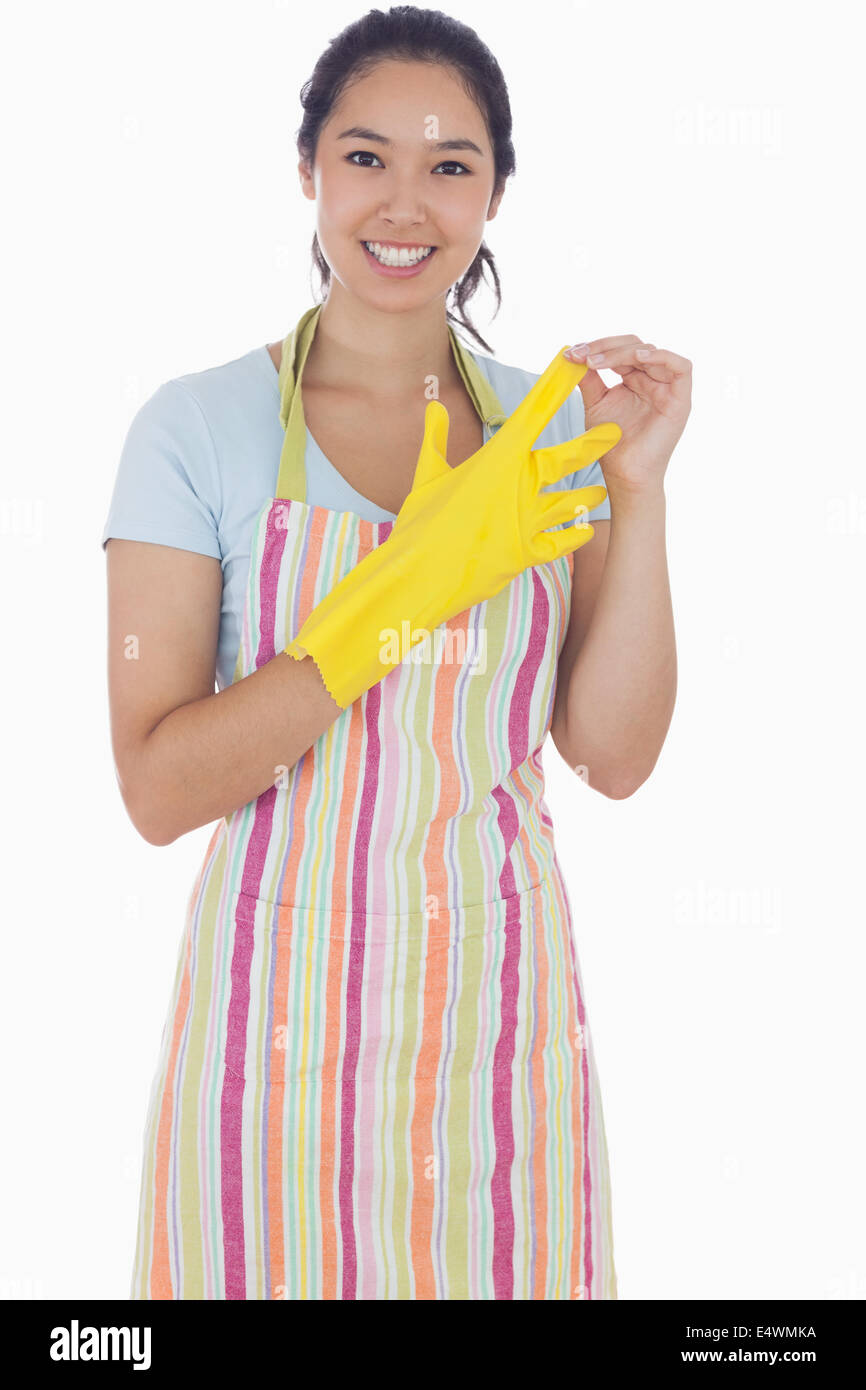 Woman taking off clothes hi-res stock photography and images - Alamy