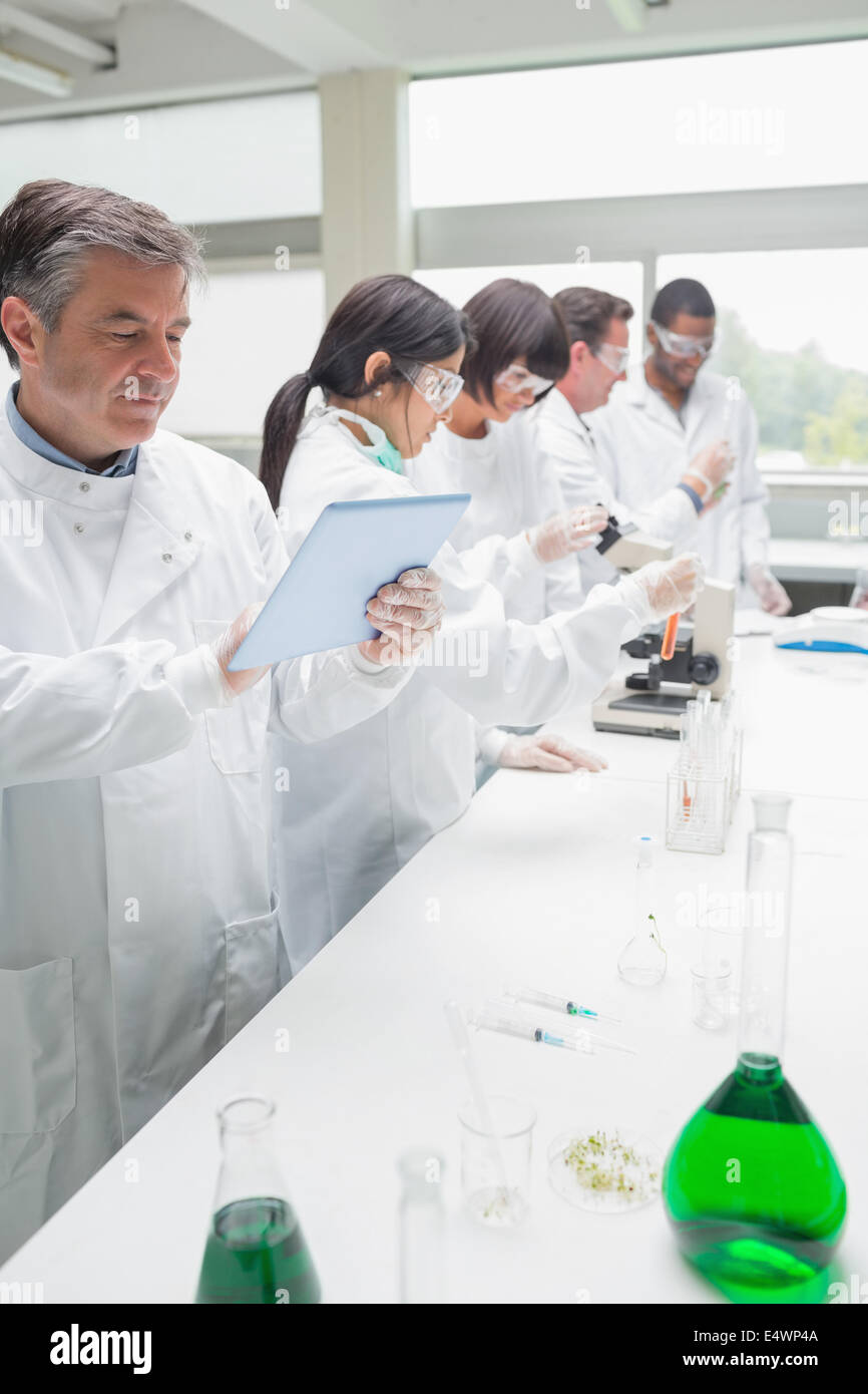 Black male scientist doing research hi-res stock photography and images ...