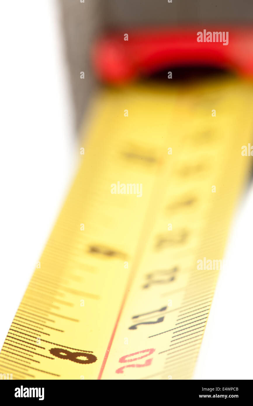 Measuring tape close up Stock Photo - Alamy