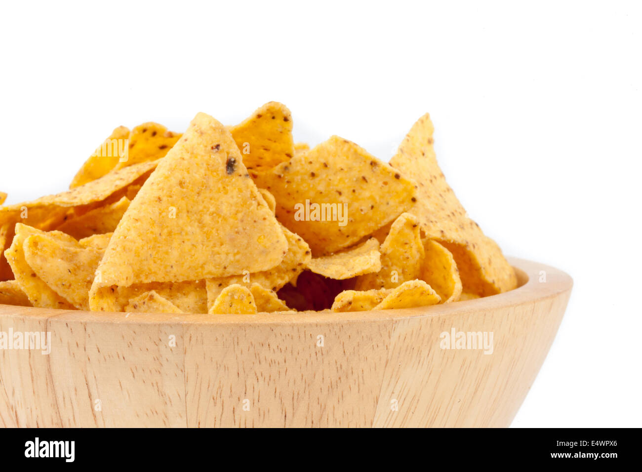 Bowl full of crisps Stock Photo - Alamy