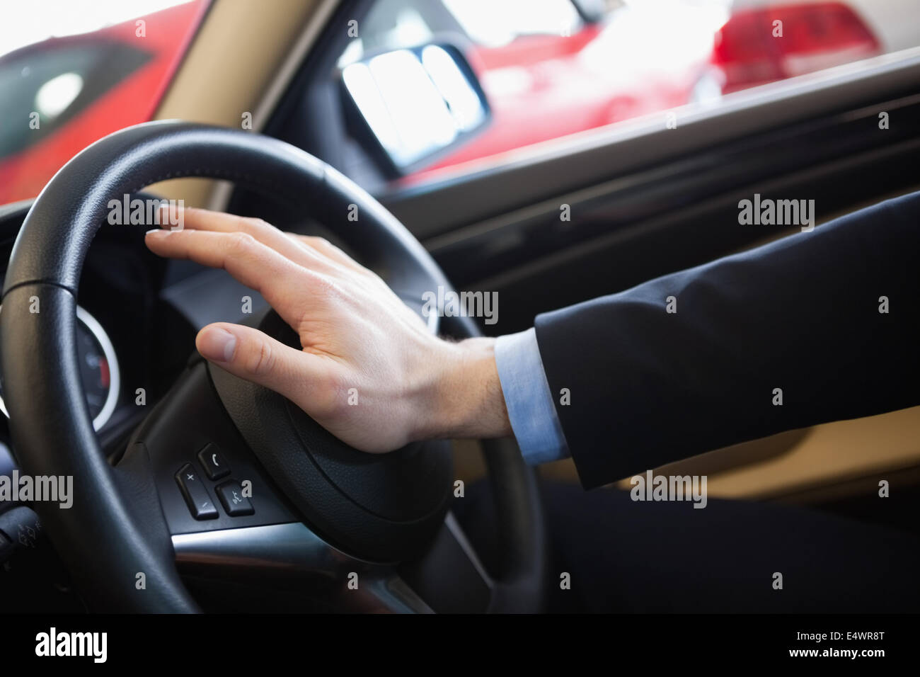 Man honk car hi-res stock photography and images - Alamy