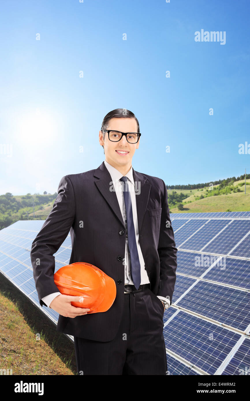 Solar field construction hi-res stock photography and images - Alamy