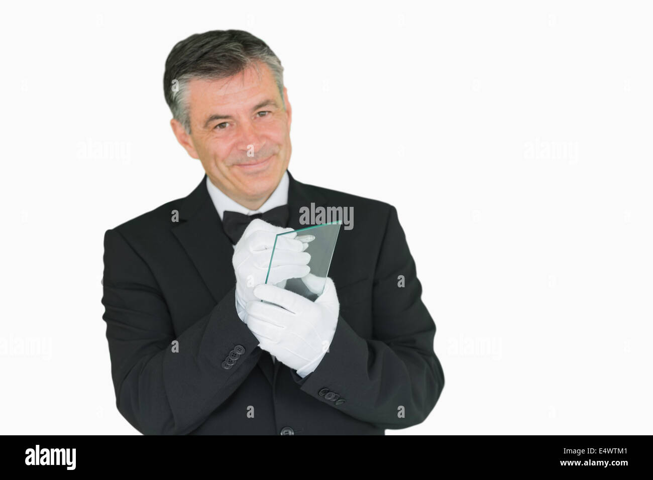 Silver service waiter taking order hi-res stock photography and images ...