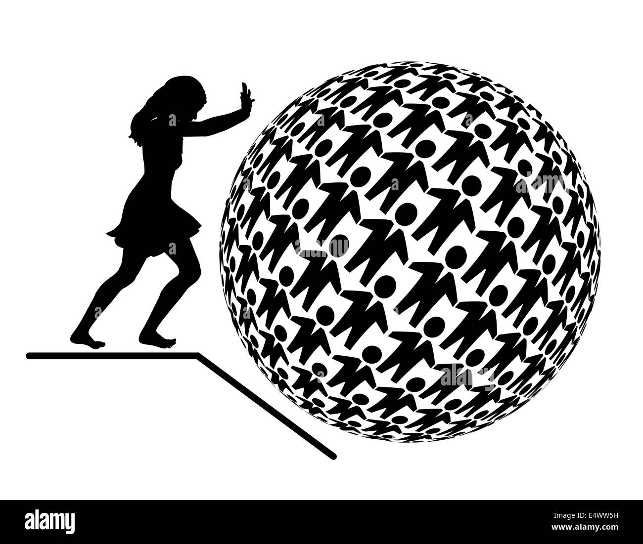 Girl fed up with men Stock Photo - Alamy