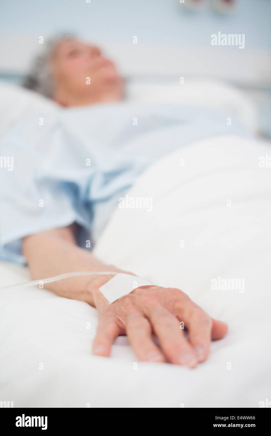 Hand woman unconscious hi-res stock photography and images - Alamy