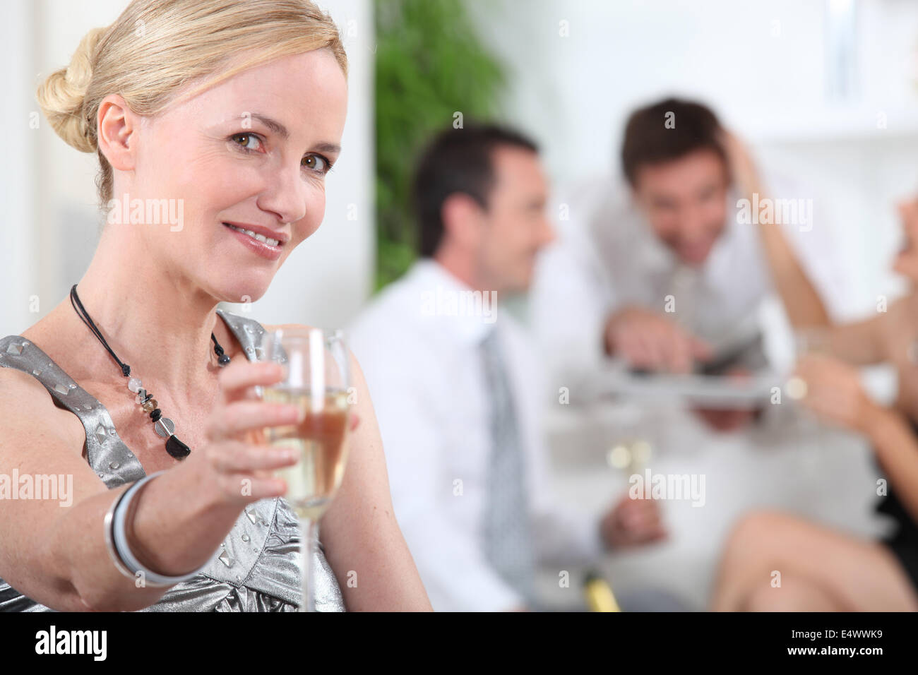 Toasting to joy hi-res stock photography and images - Alamy