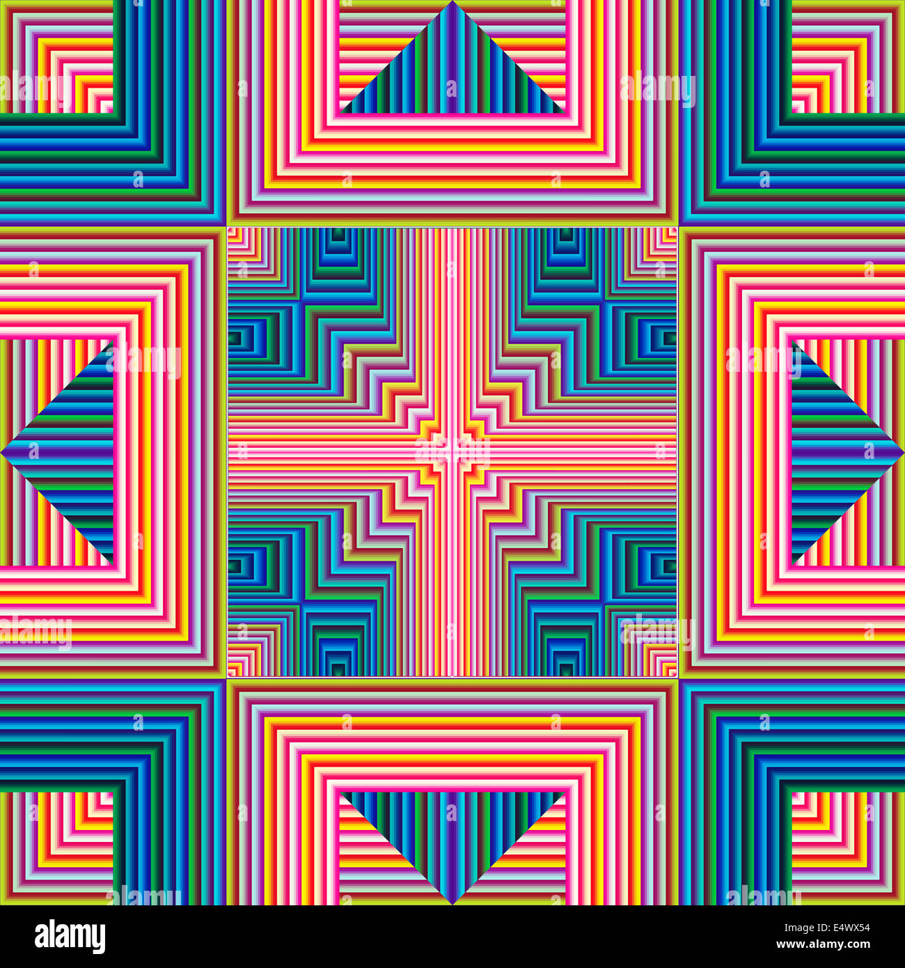 Spiritual pattern for meditation and inspiration with religious and ...