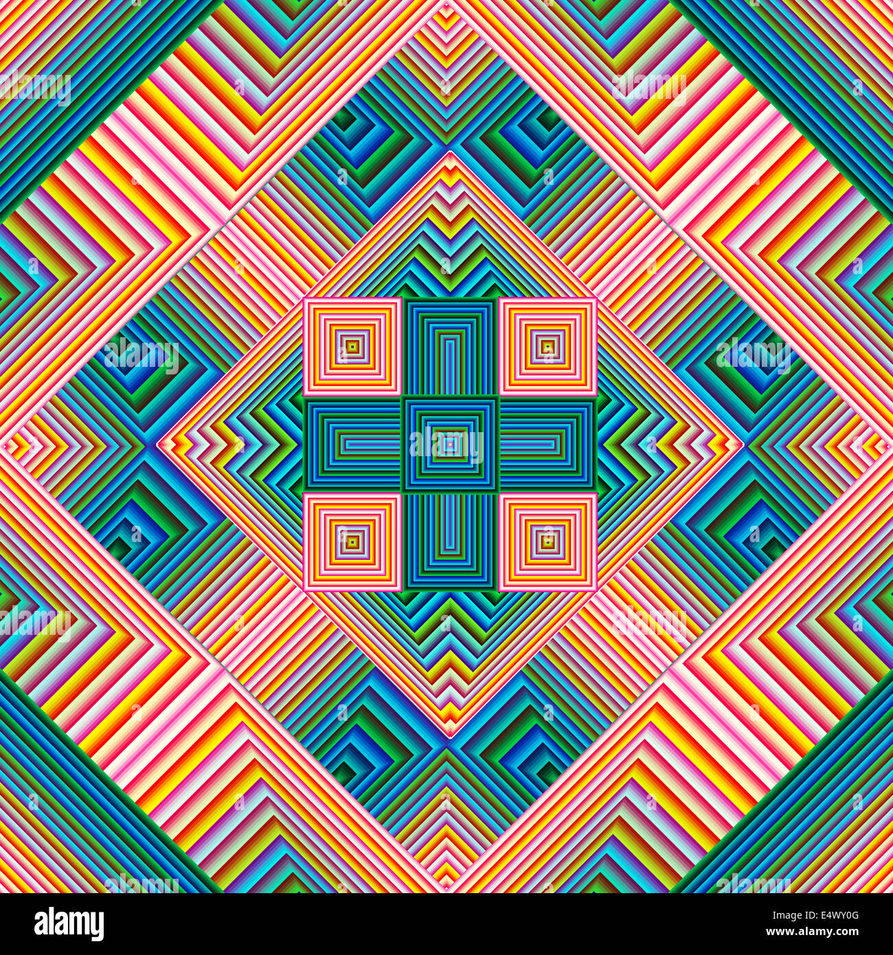 Spiritual pattern for meditation and inspiration with religious and ...