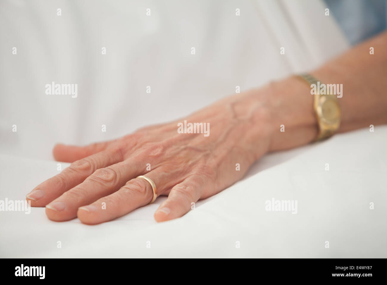 Hand woman unconscious hi-res stock photography and images - Alamy