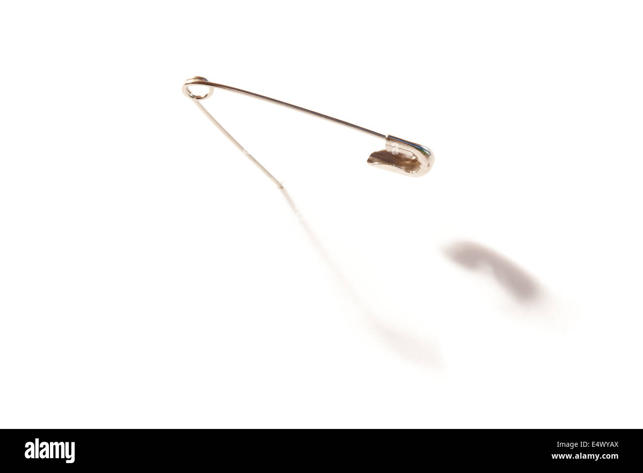 One safety pin open Stock Photo - Alamy