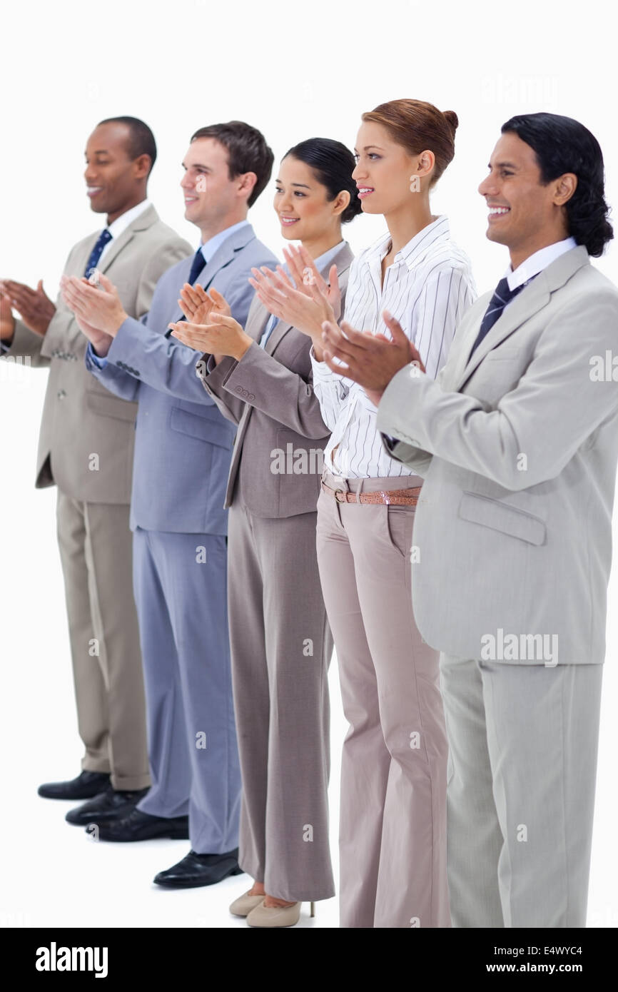 Applauding the away support hi-res stock photography and images - Alamy