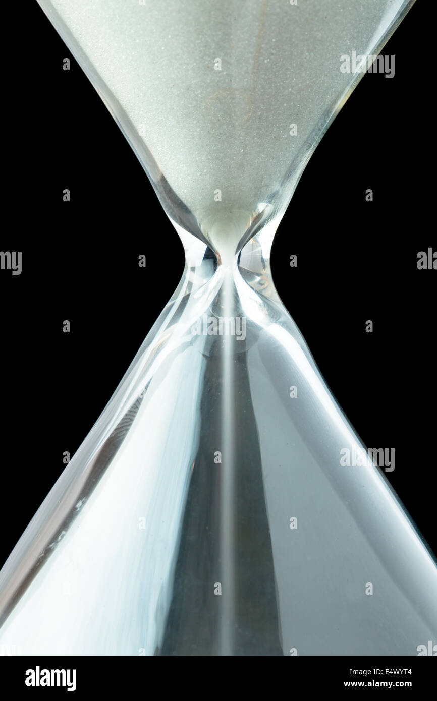 Close up of a hourglass Stock Photo - Alamy