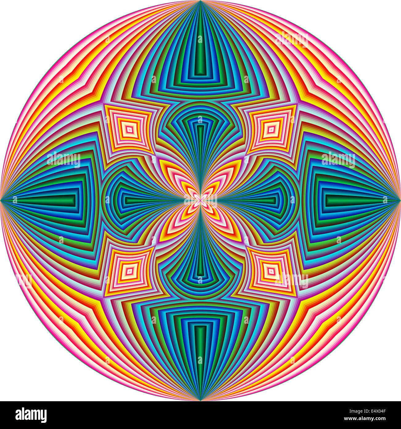 Spiritual round pattern for meditation and inspiration with spiritual ...