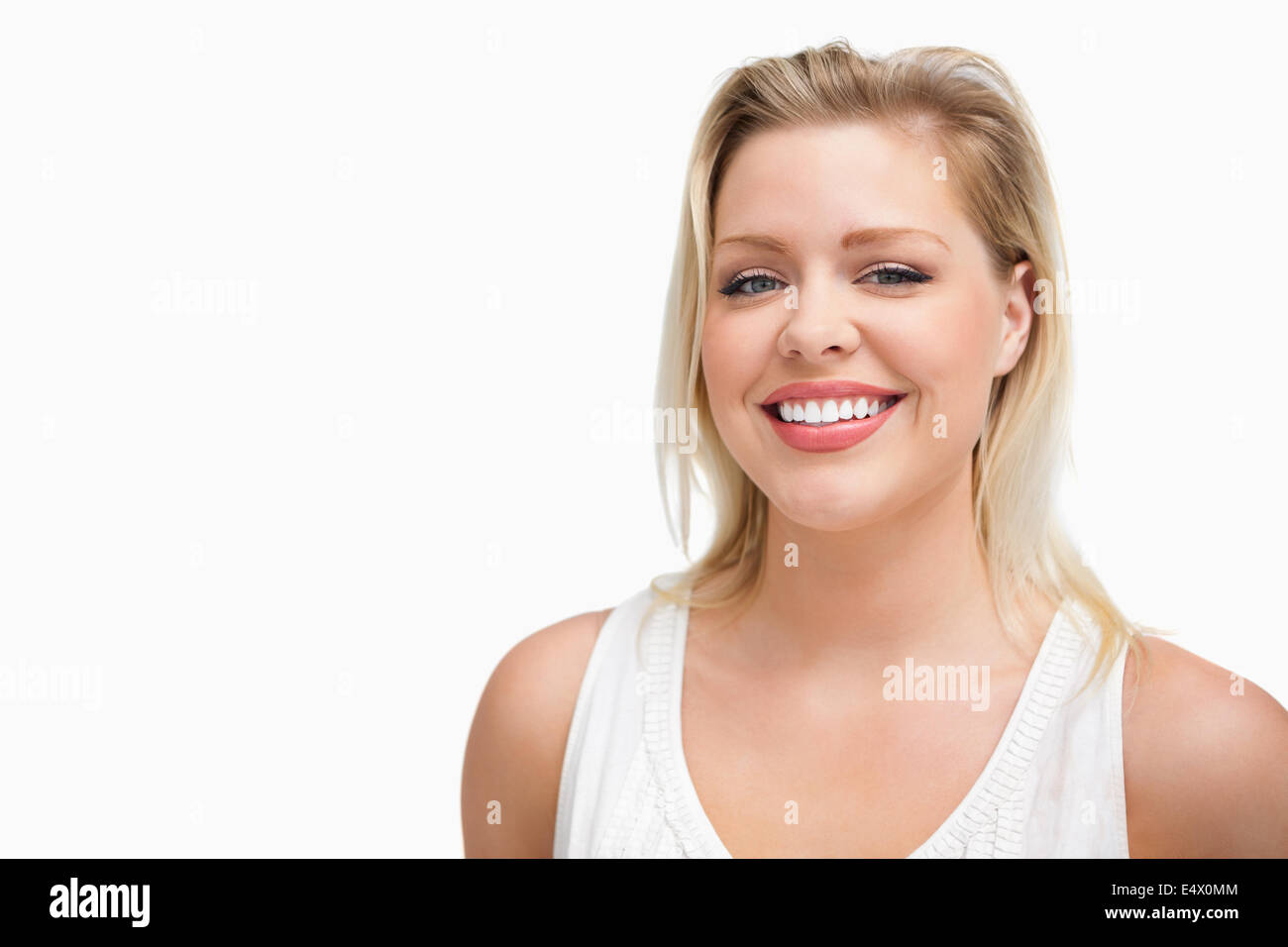 Upright standing woman hi-res stock photography and images - Alamy