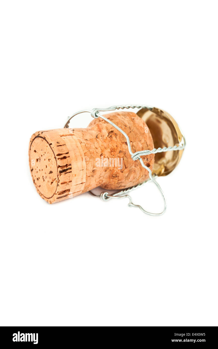Cork with iron wire Stock Photo - Alamy