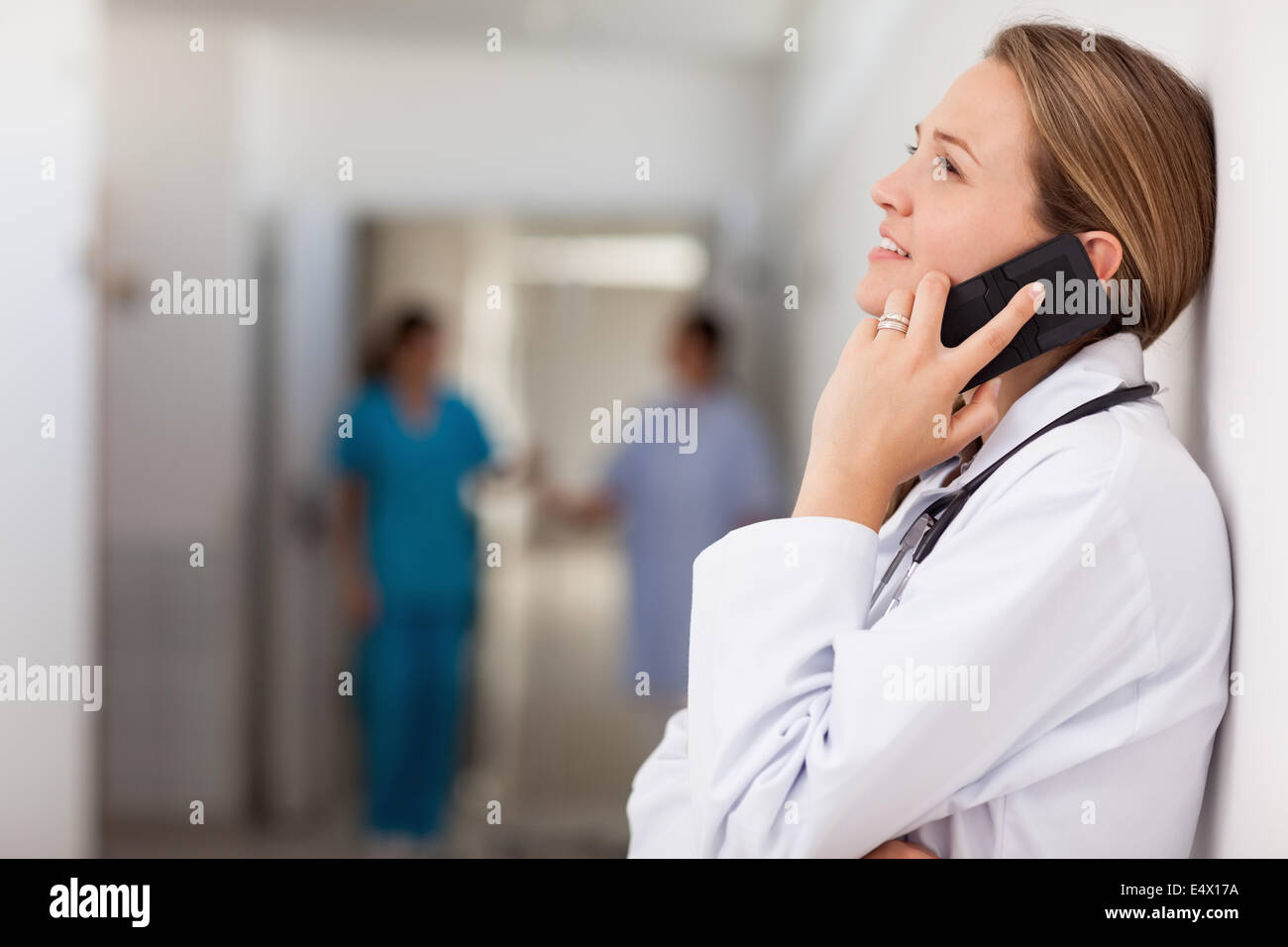 Phoning doctor hi-res stock photography and images - Alamy