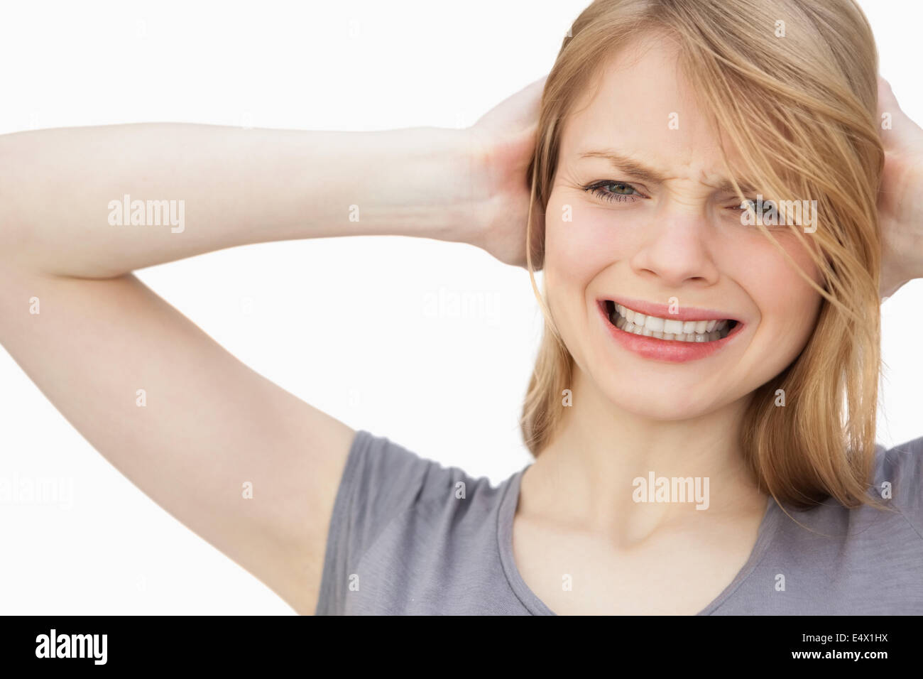 Hand behind his head hi-res stock photography and images - Alamy